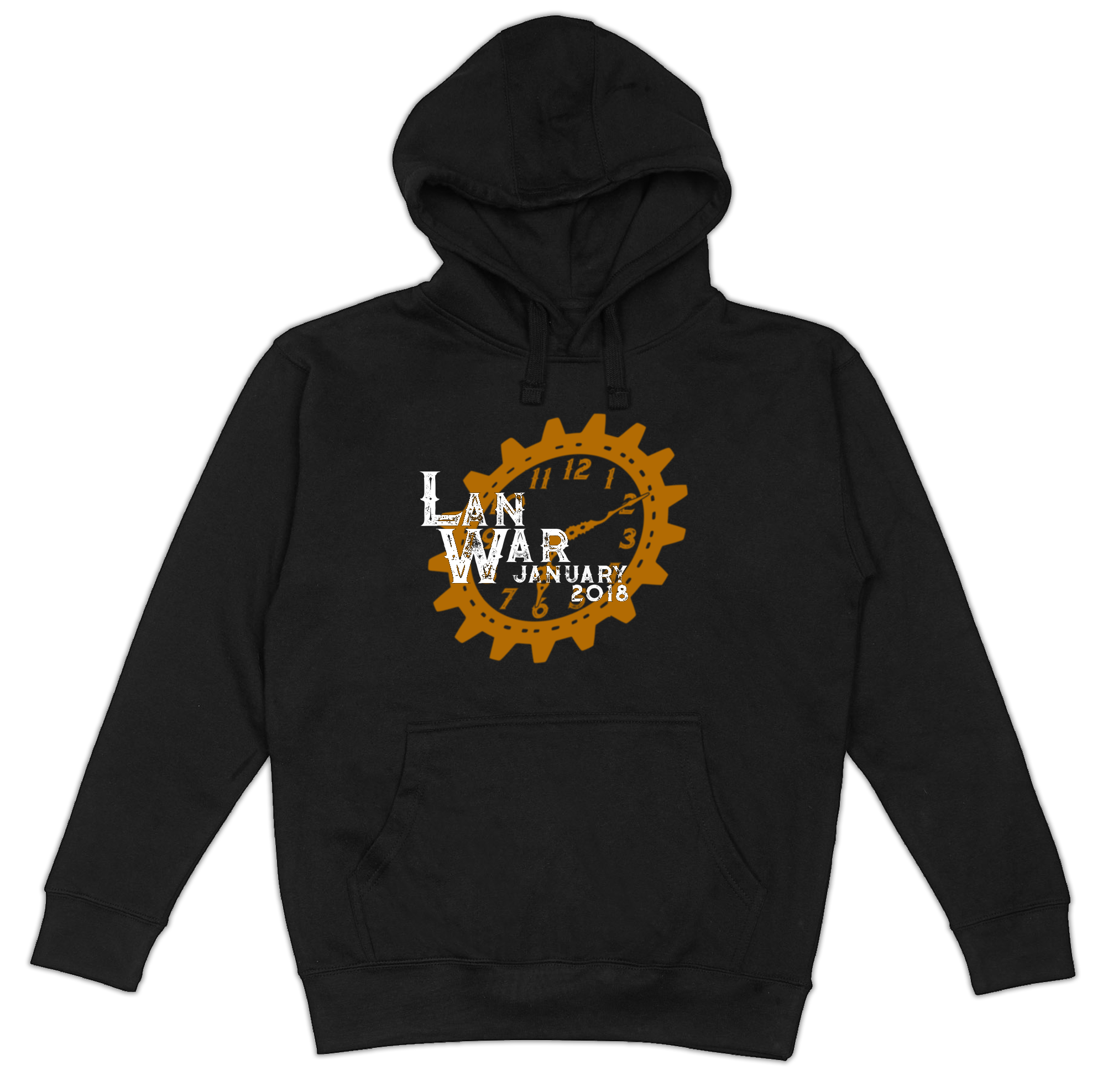 Legacy Lanwar Clock - Hoodie – Nerdvana Clothing