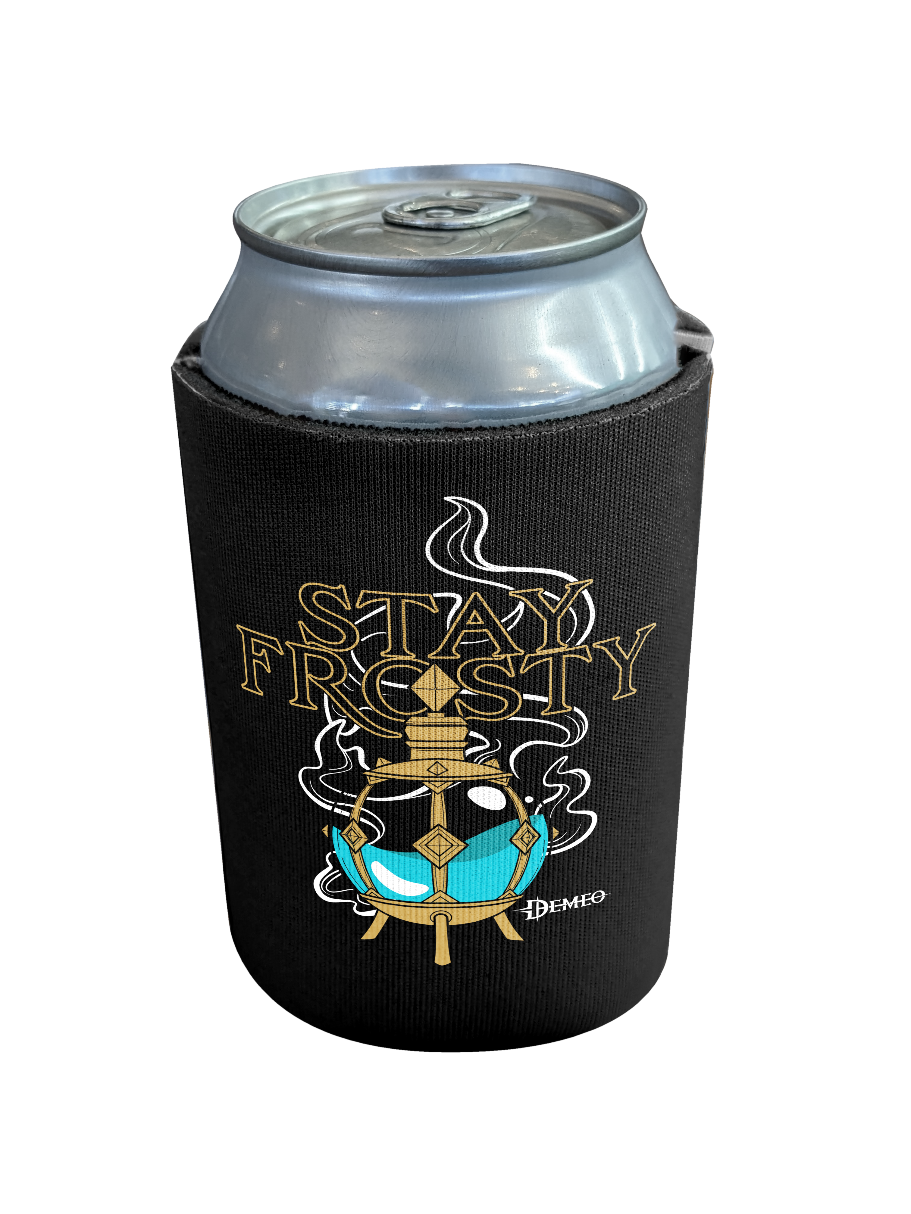 Demeo Can Koozie - Stay Frosty – Nerdvana Clothing